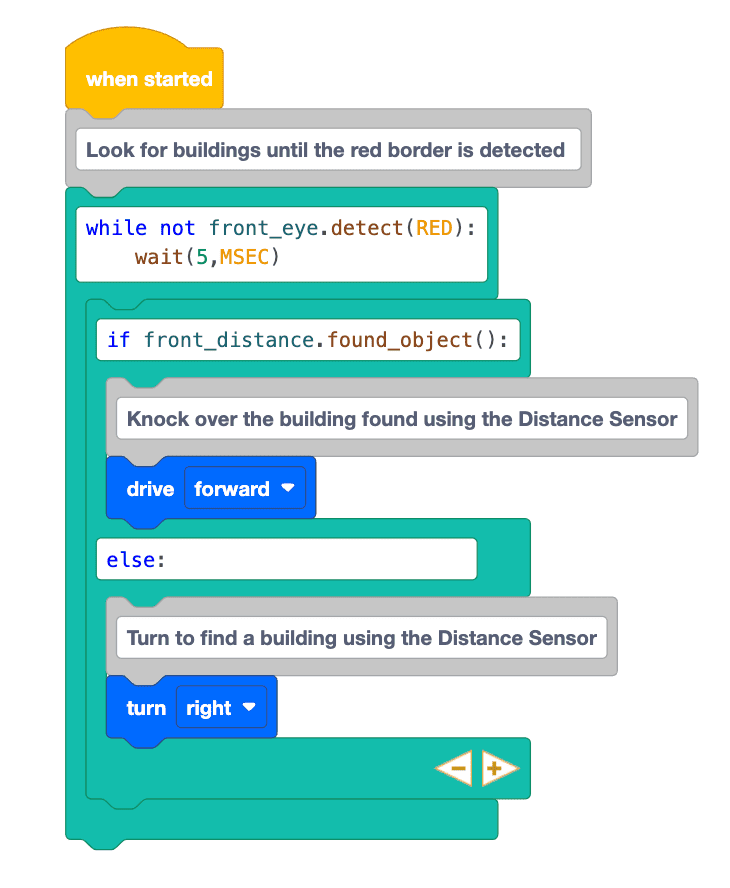 Vex Cs Unit 9 Developing Algorithms Lesson 3 Multiple Sensor Input